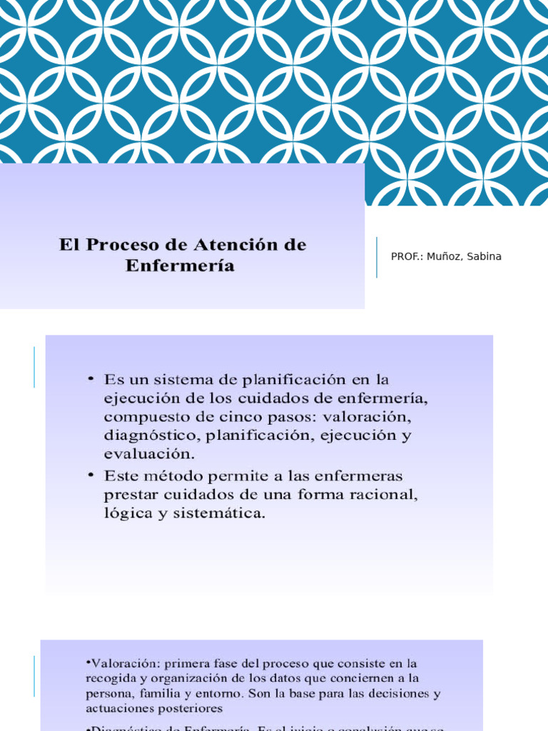 Proceso de Atencion Enf | PDF