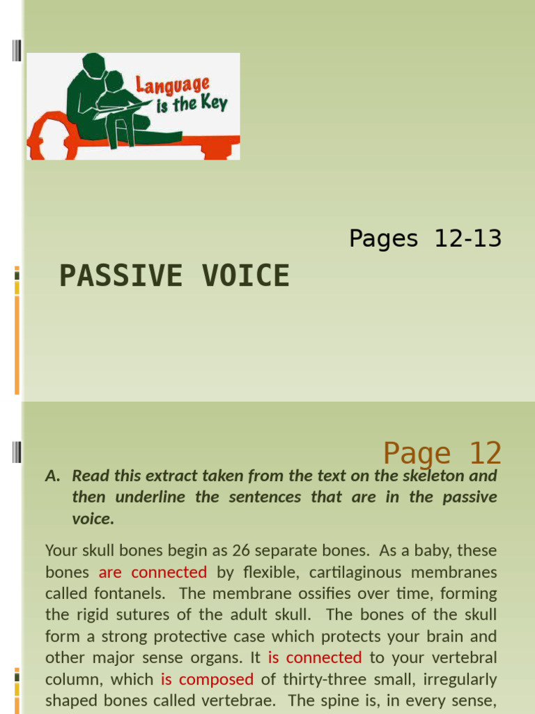 Passive Voice - Introduction and Answers - PP 12,13 - Feb2023 | PDF
