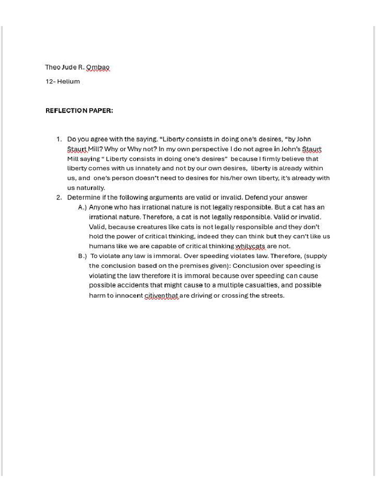 Reflection Paper | PDF