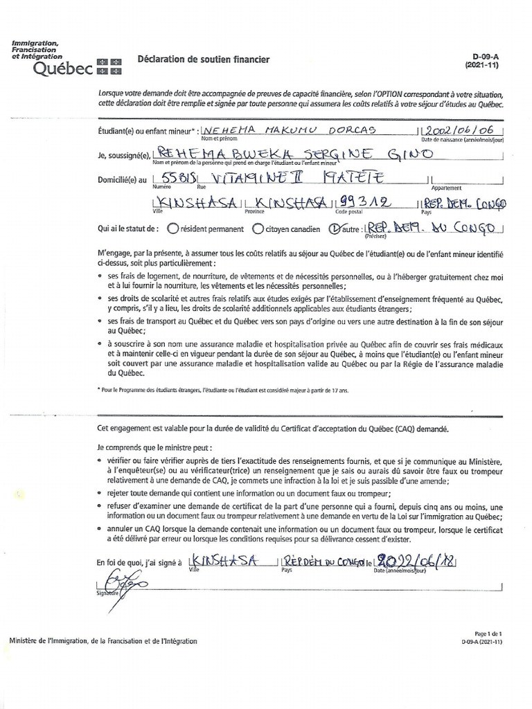 Dossier Nehema | PDF