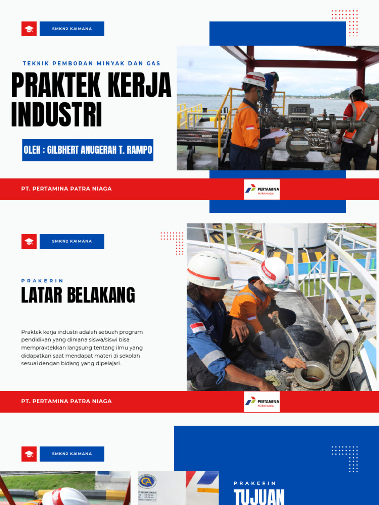 presentasi prakerin pertamina ft kaimana | PDF
