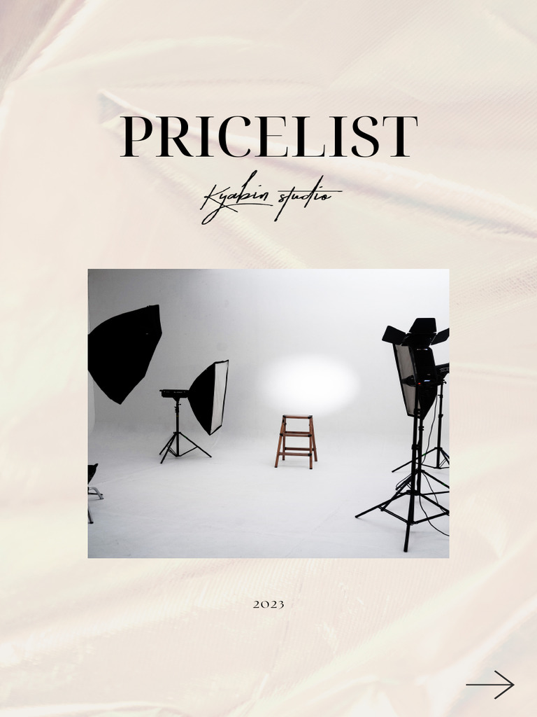 Kyabin Studio Pricelist 2023 | PDF