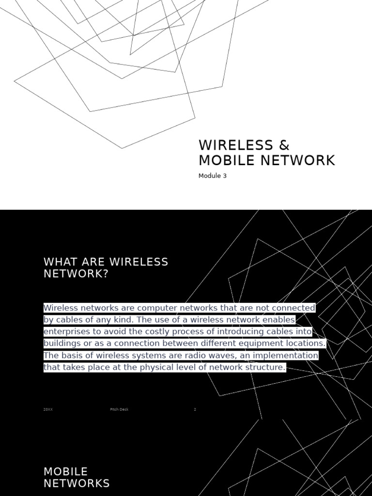 Wireless Mobile Network | PDF