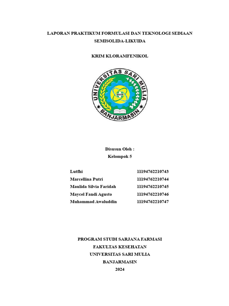 Laprak Semsol Krim | PDF