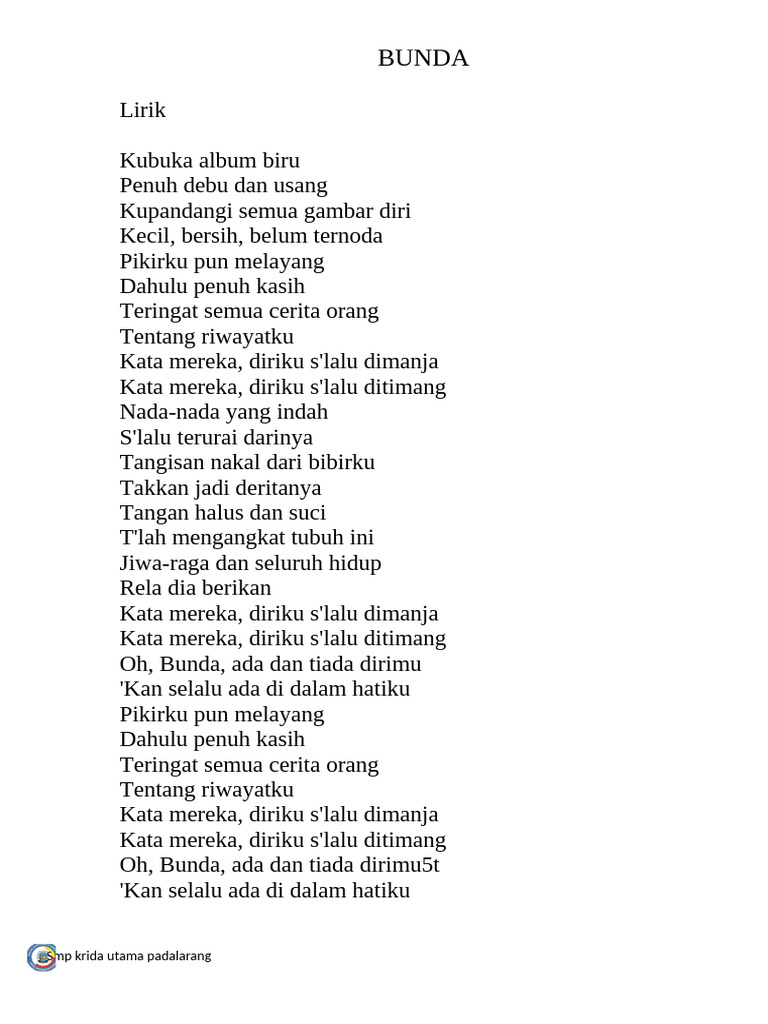 BUNDA | PDF