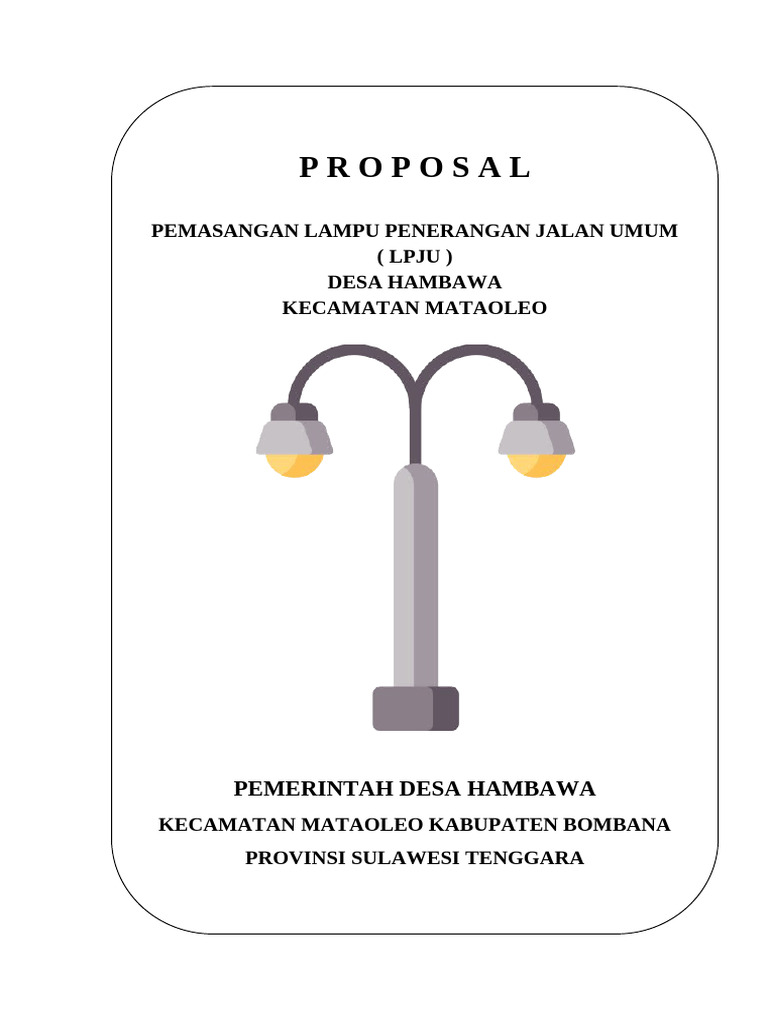 Pju Desa Hambawa 2023 | PDF