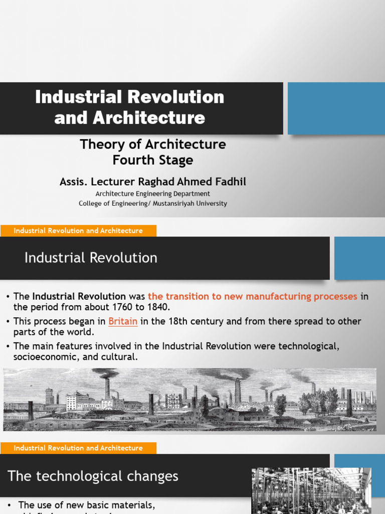 INDUSTRIAL REVOLUTION | PDF