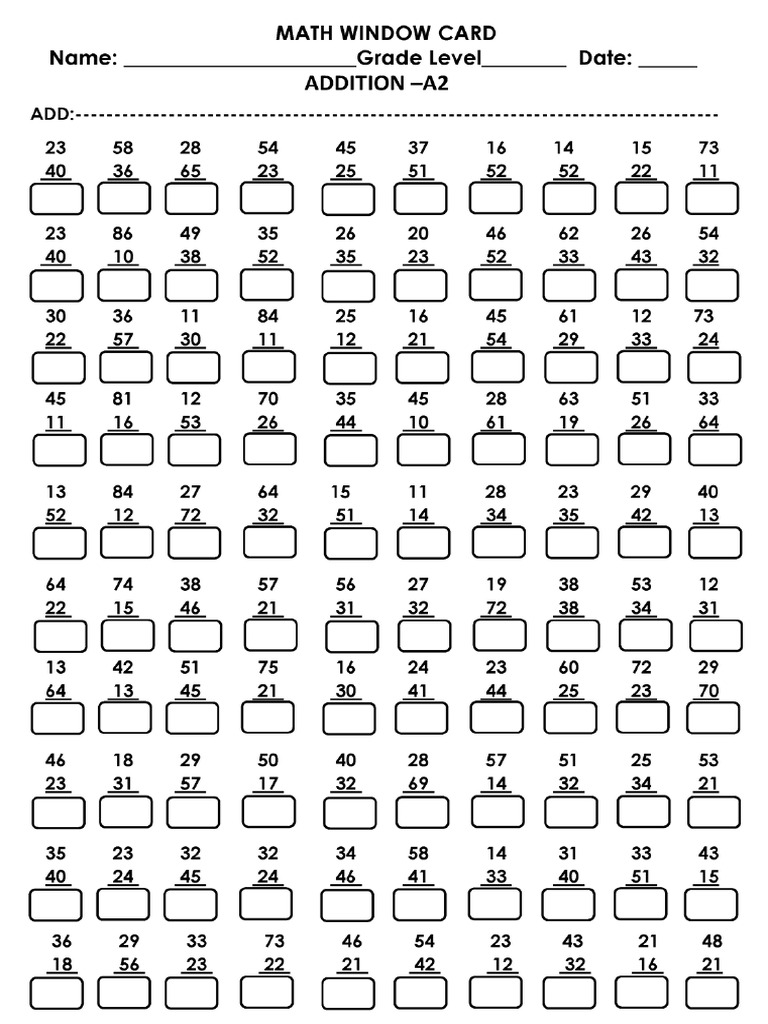 mathematics_window card | PDF