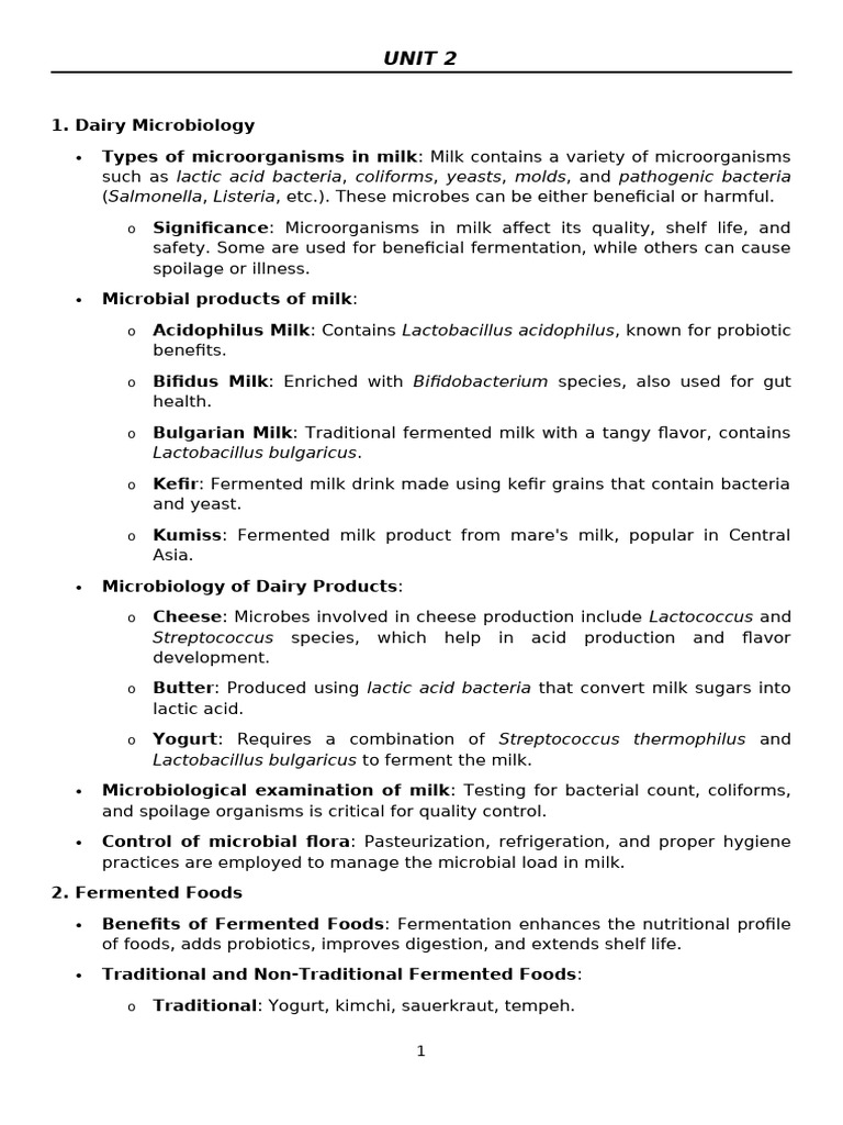 Food Microbial Technologies | PDF