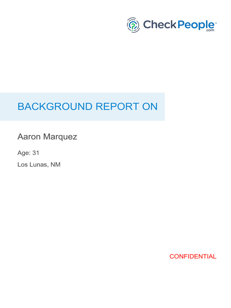 Checkpeople - Aaron Marquez - 10-21-2023 | PDF