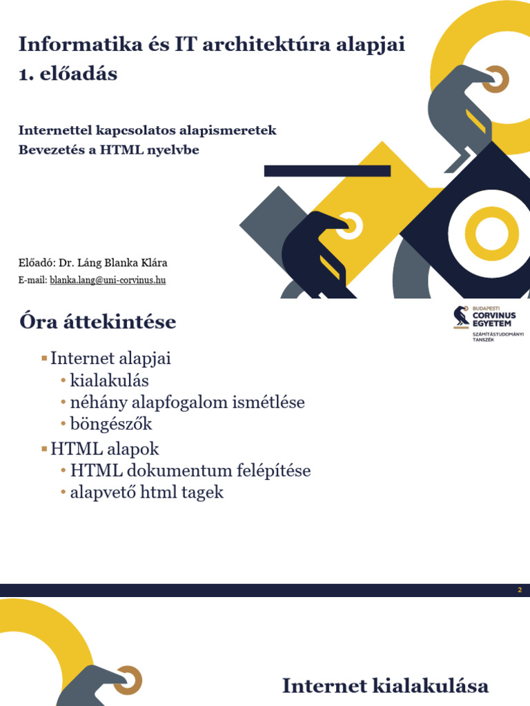 01 HTML Alapok | PDF