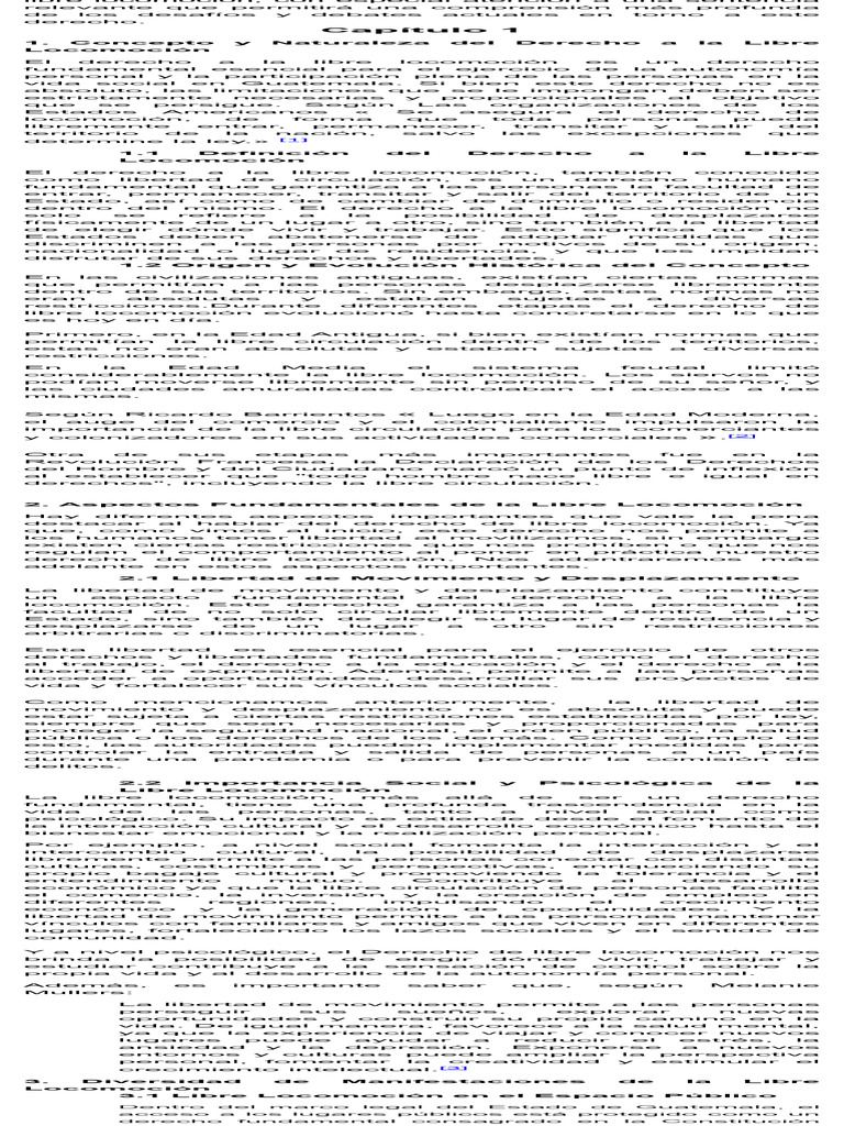 Derecho a la Libre Locomoción en Guatemala | PDF | Libertad | Política