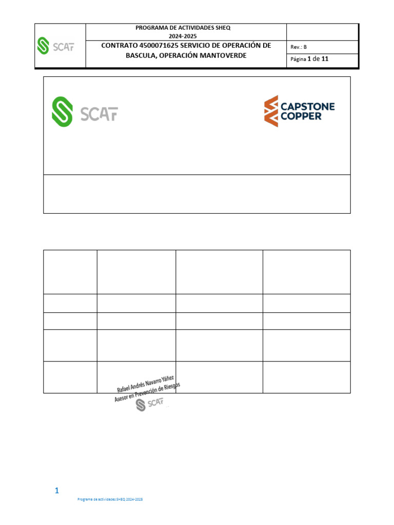 Plan Sheq Scaf MV | PDF