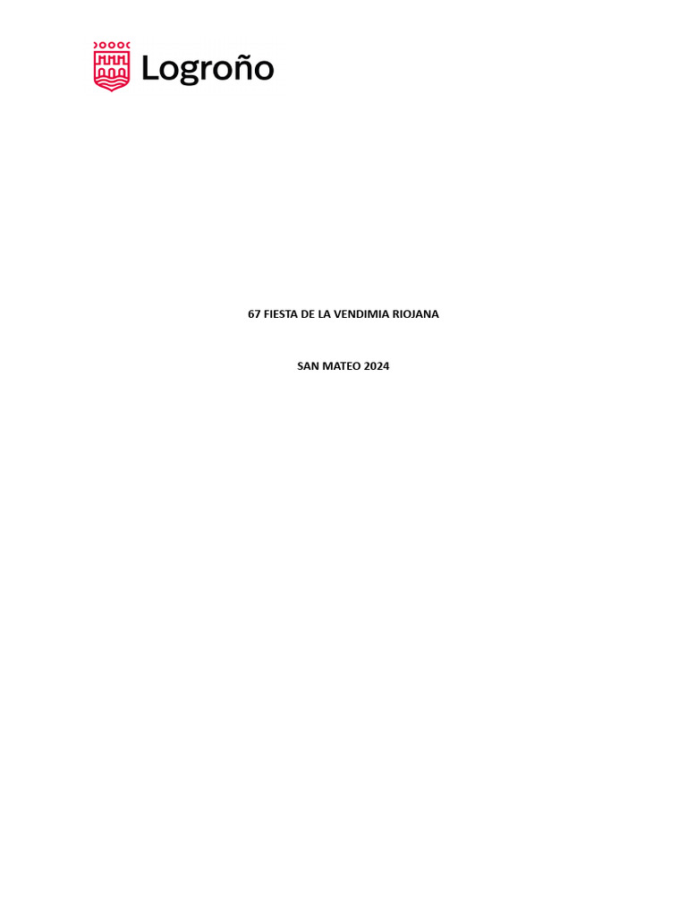 Programa de San Mateo 2024 | PDF