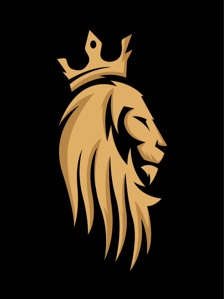 Brown Mascot Lion Free Logo | PDF