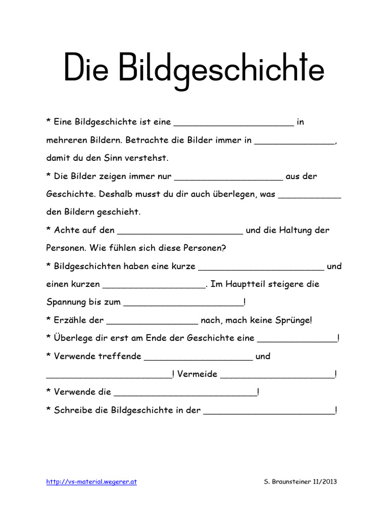 Die Bildgeschichte | PDF