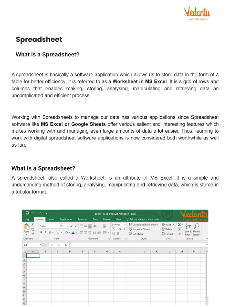 Spreadsheet | PDF