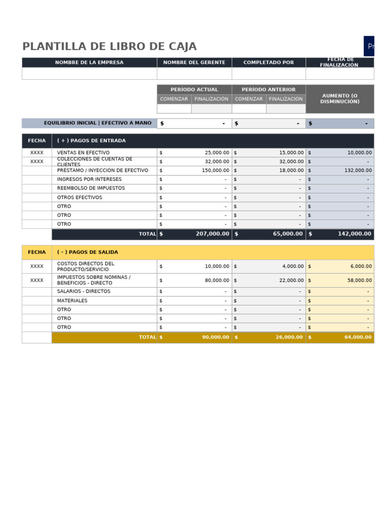 IC Cash Book 11306 - ES | PDF