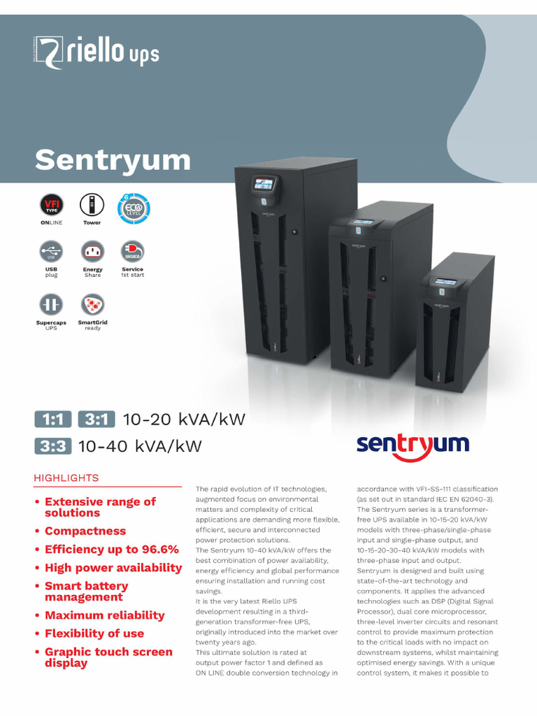 Sentryum - 2 Page Brochure - Final | PDF
