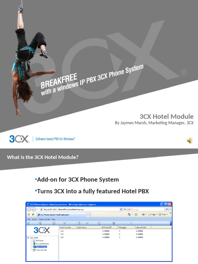 3CX Hotel Module | PDF