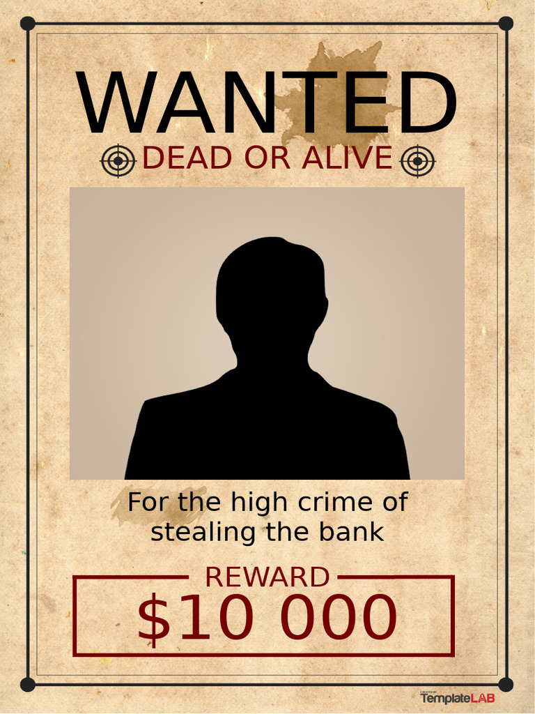 Old-Wanted-Poster-1 | PDF