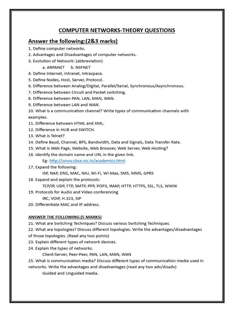 Computer Networks | PDF