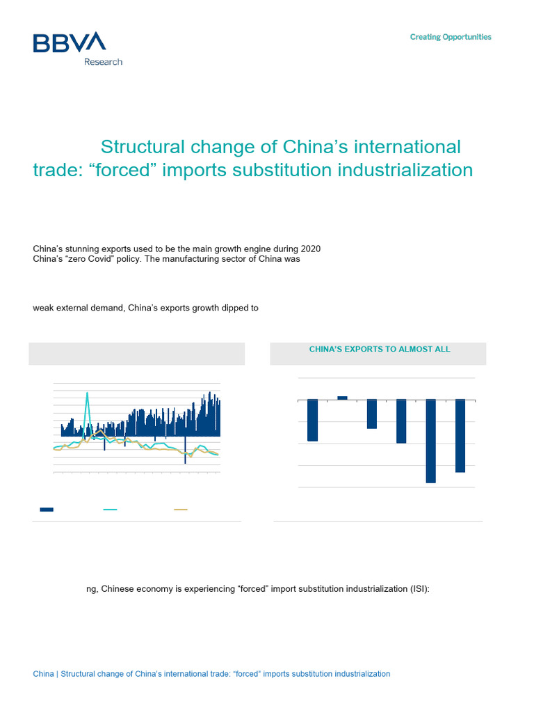 China - Structural Change of China's International Trade: "Forced ...