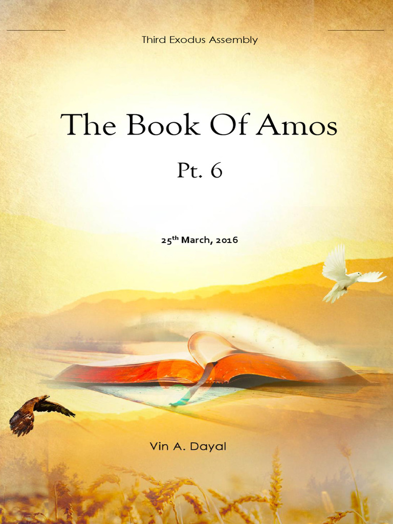 2016-0325 The Book of Amos Pt. 6 | PDF | Ruth (Biblical Figure ...