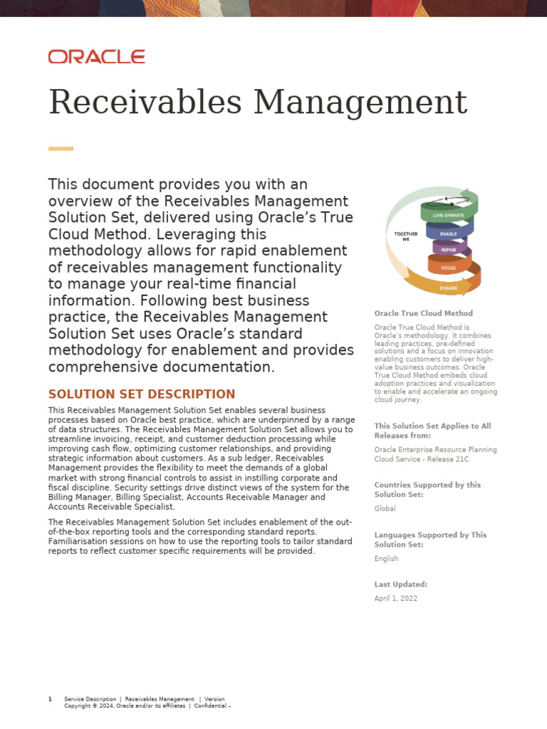 REC 003 Service Description | PDF