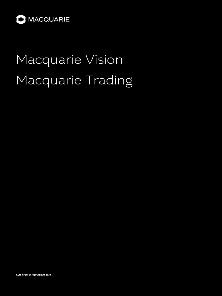 Vision Trading Booklet | PDF