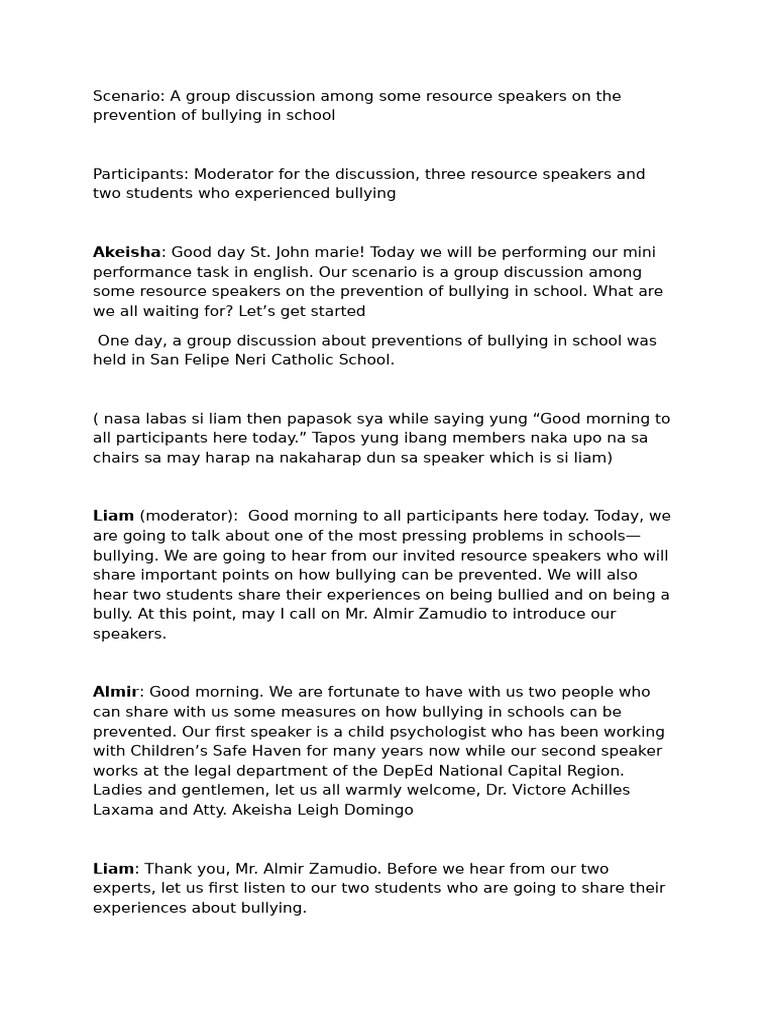 English Script | PDF