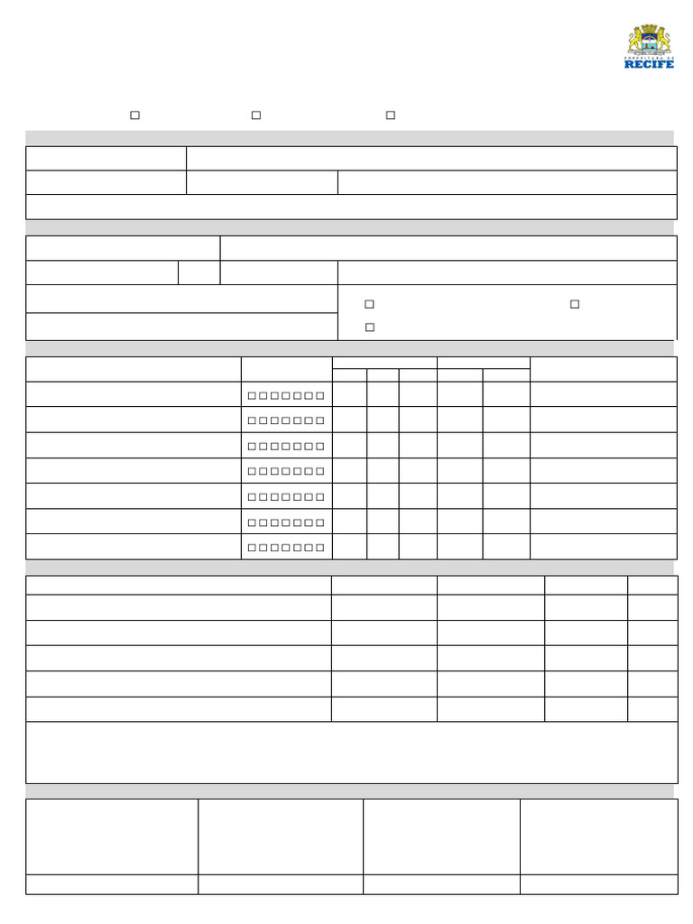 Ficha Cadastro Amb Escala | PDF