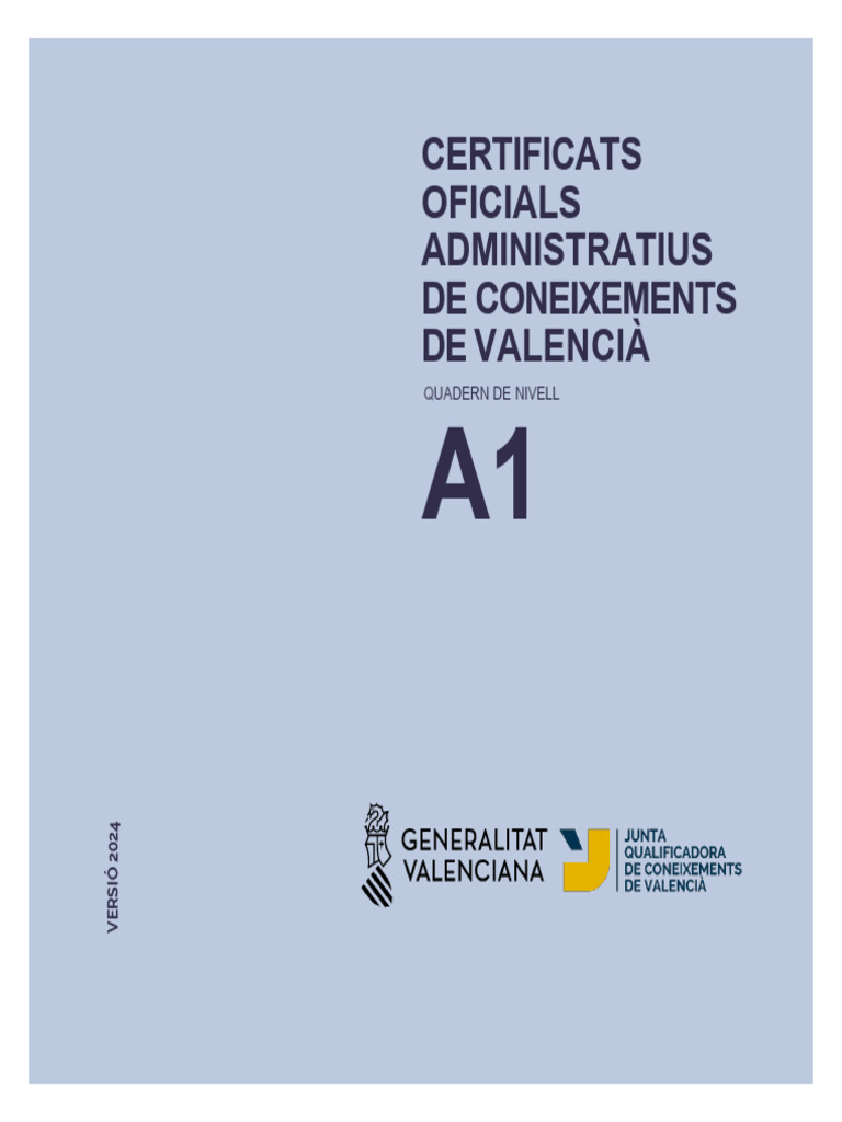A1 Quadern de Nivell | PDF