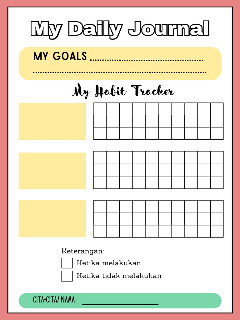 My Daily Journal | PDF