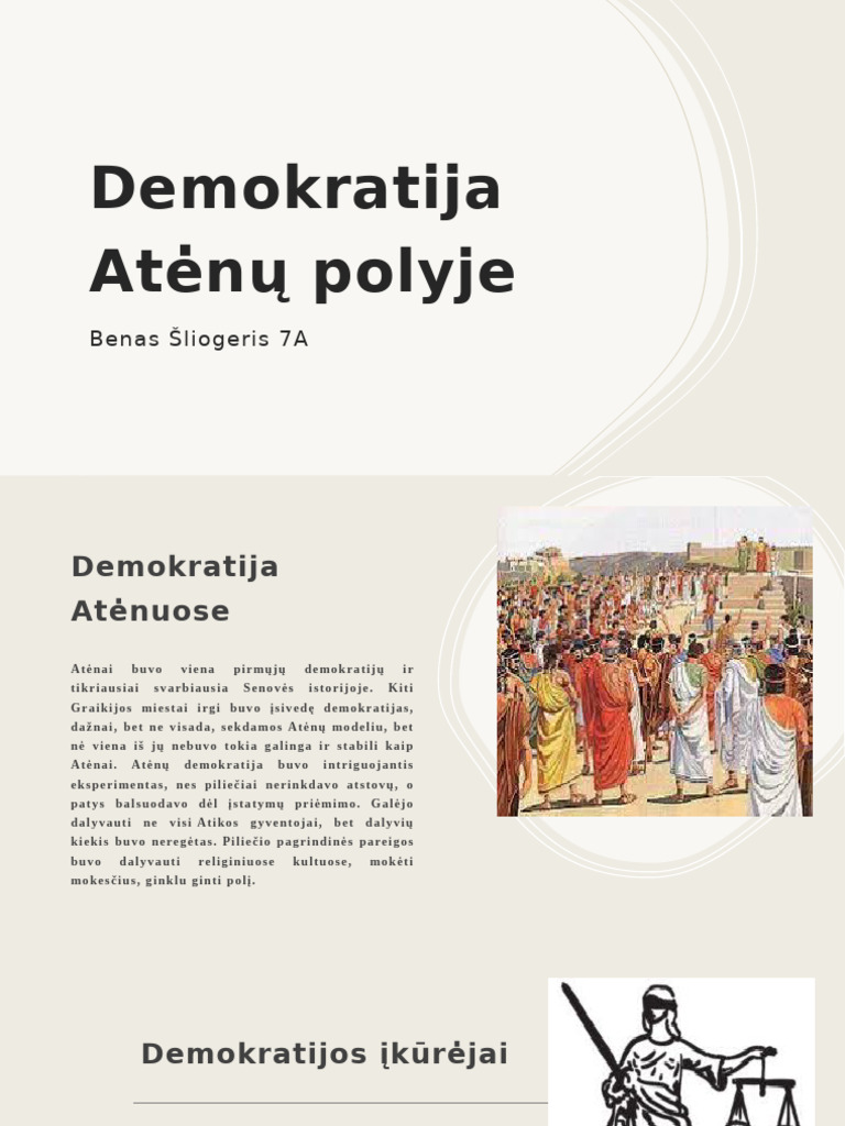 Demokratija Atėnu Polyje | PDF
