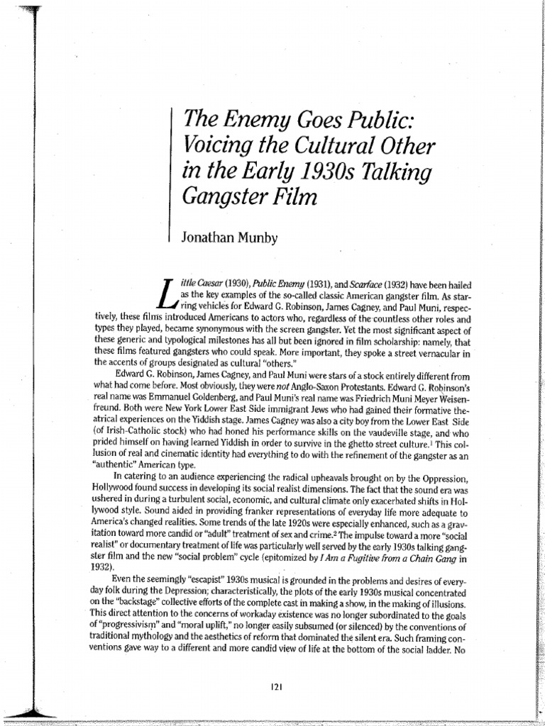 Munby, The Enemy Goes Public-1 | PDF