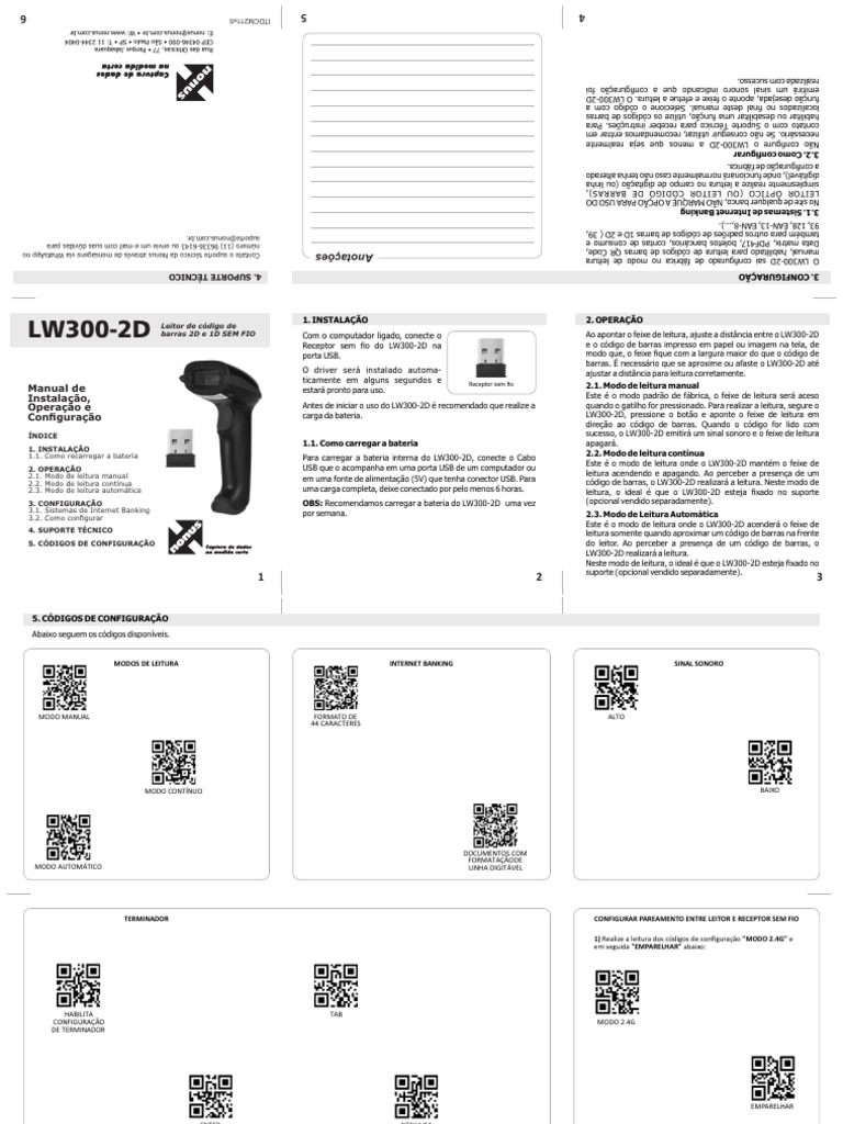 Manual LW300 2D | PDF