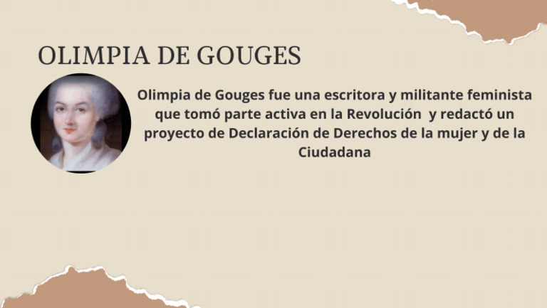 Olimpia de Gouges | PDF