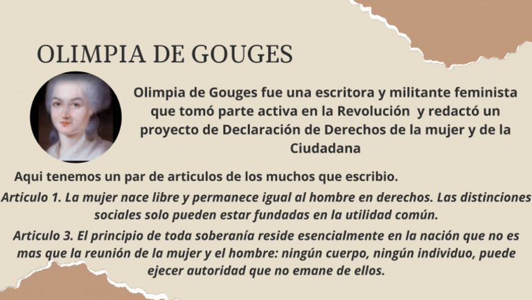 Olimpia de Gouges | PDF