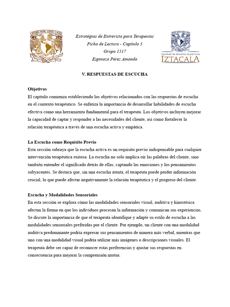 Ficha Cap 5 | PDF