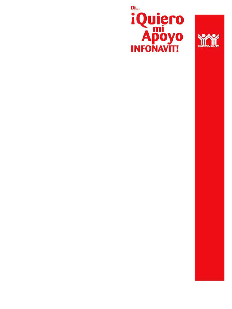 Certificado de Apoyo Infonavit | PDF