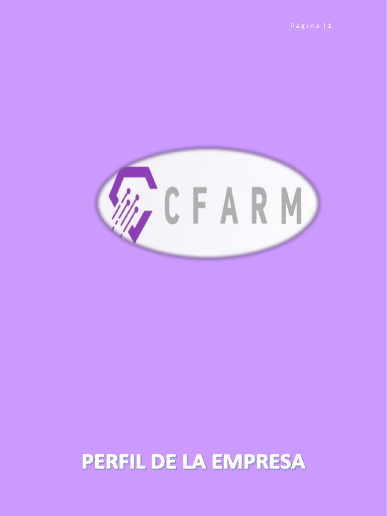 Perfil de La La Empresa Cfarm | PDF