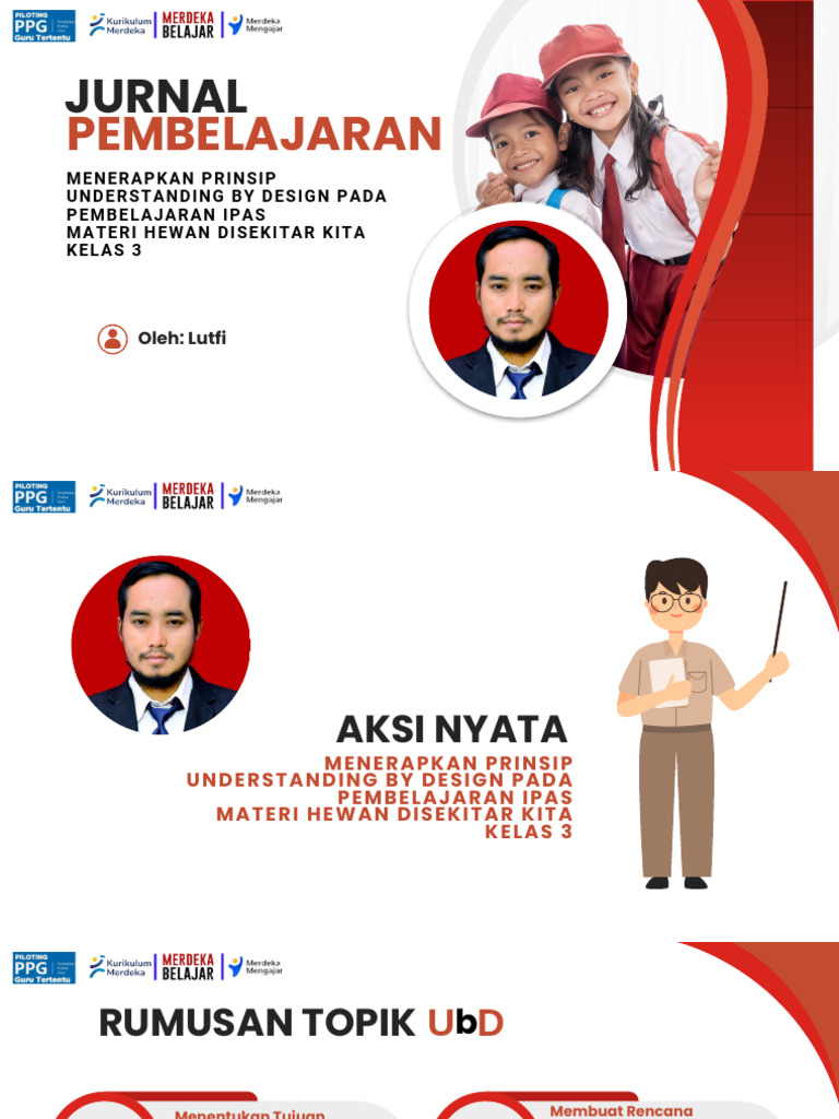 Aksi Nyata Merancang Pembelajaran UbD Lutfi | PDF