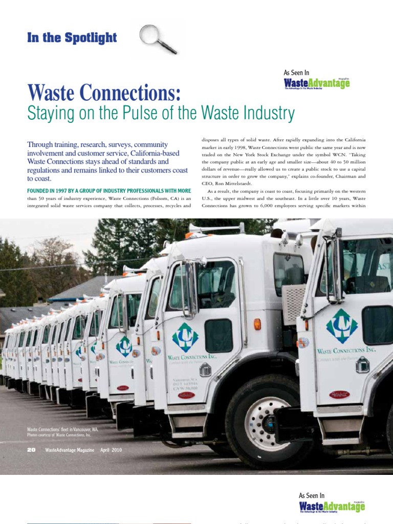 Staying On The Pulse of The Waste Industry | Download Free PDF ...