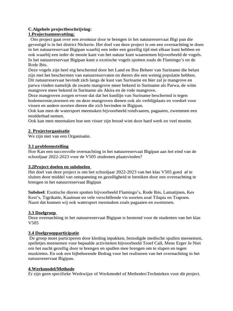 Bigipan Revamped Overnachting | PDF