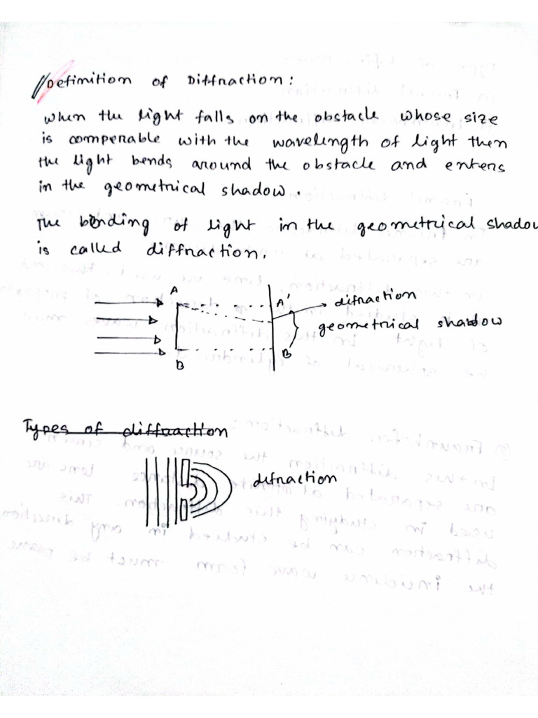 Physics - Theories of Light | PDF