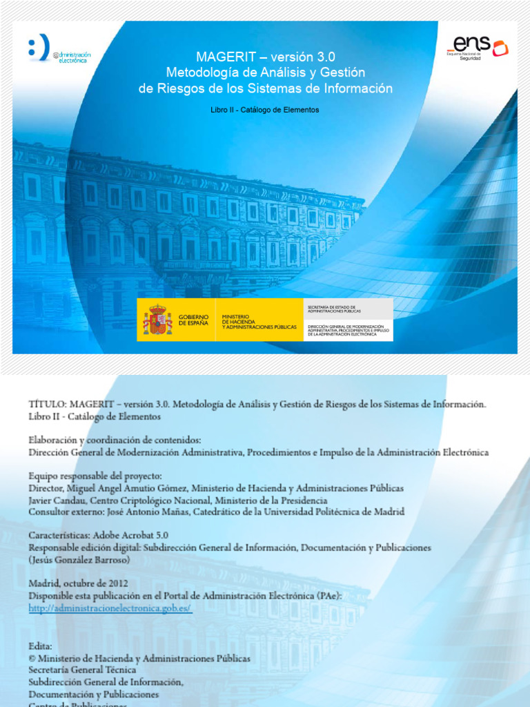 MAGERIT - Versión 3.0 | PDF