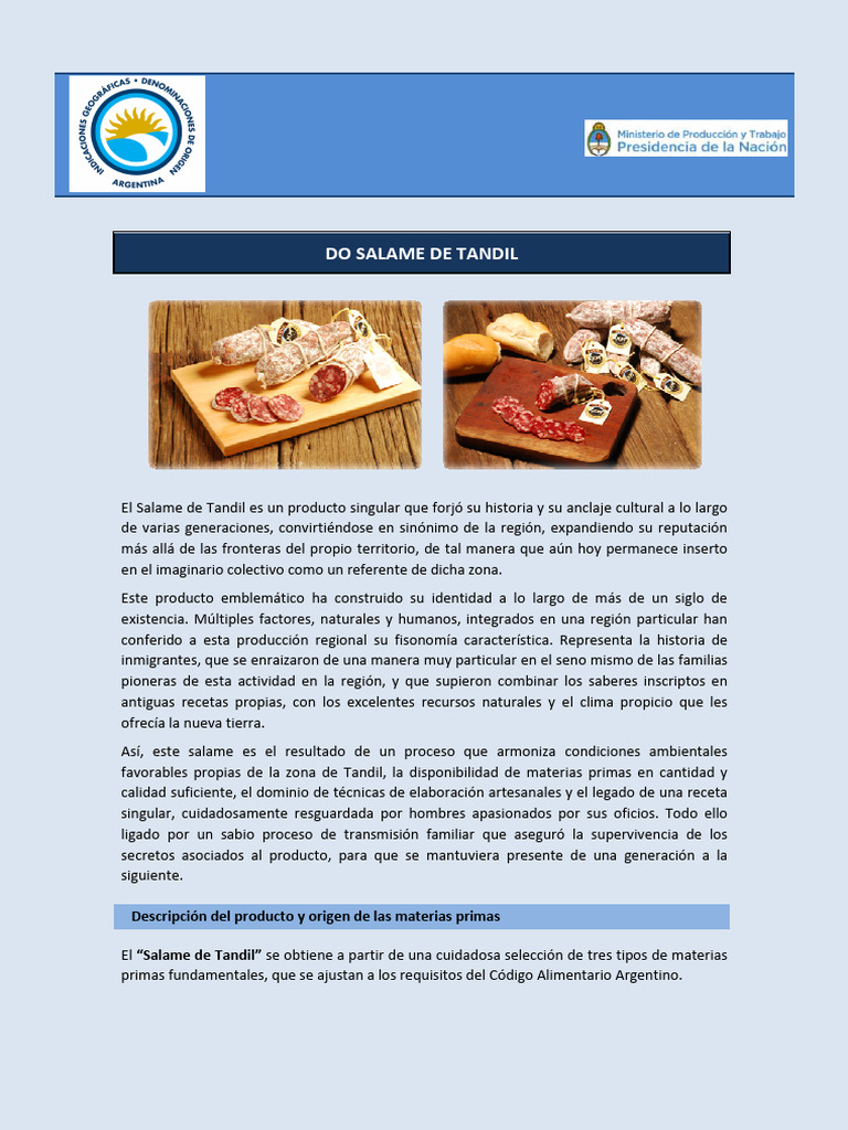 Salame de Tandil | PDF