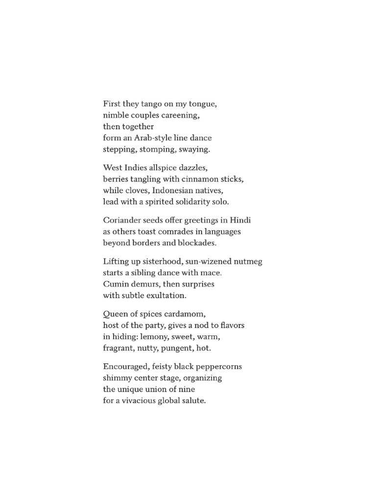 English Short Answer Poem | PDF