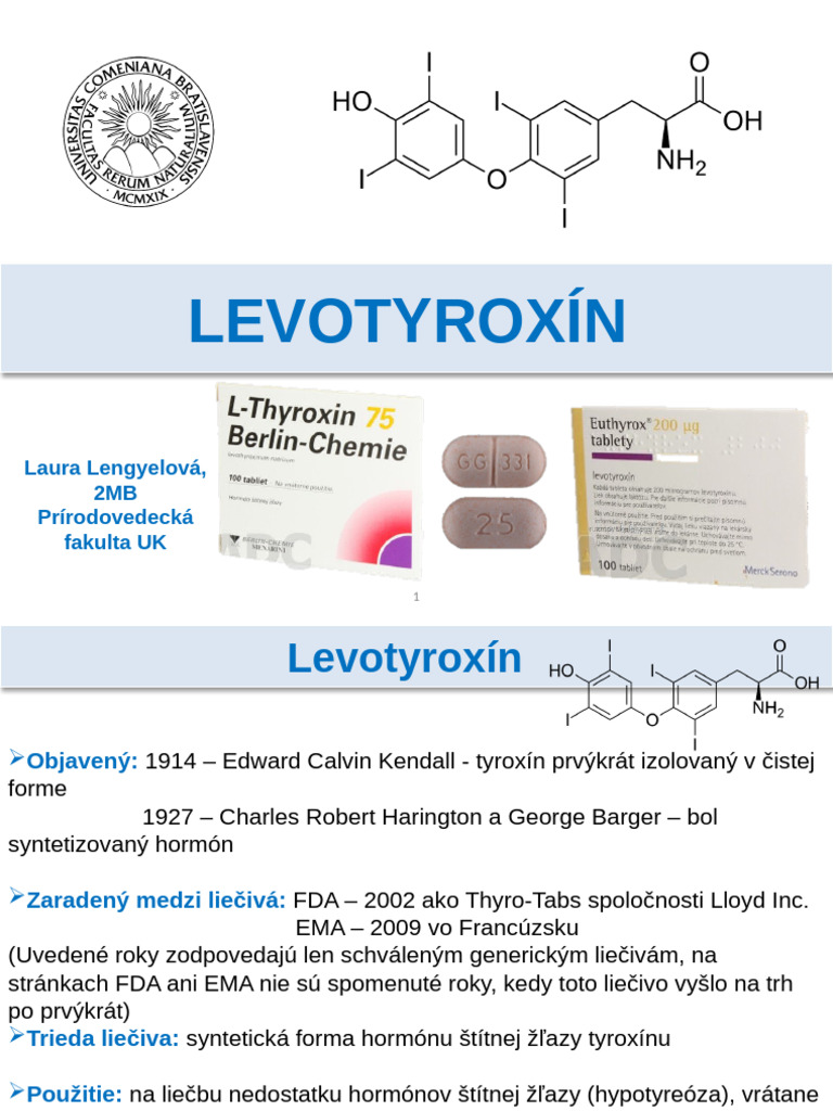 Levotyroxín - Lengyelova L. - 5.5.2023 | PDF | Wellness